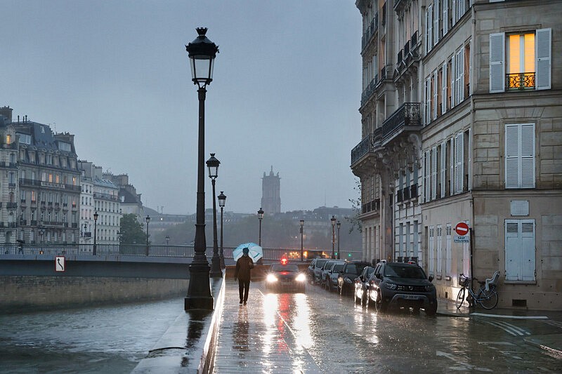 Paris in the rain | Christophe Jacrot photography